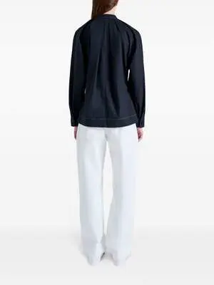 Proenza Schouler White Label Carter Cotton Blouse