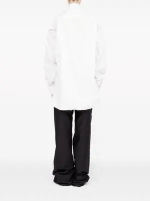 MAISON MARGIELA Gathered Poplin Shirt
