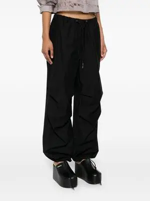 Acne Studios Embroidered Logo Wide-leg Trousers