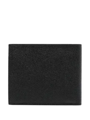 FERRAGAMO Gancini-plaque Grained Leather Wallet