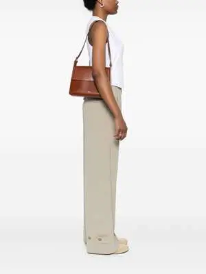 A.p.c. Virginie Leather Shoulder Bag - Brown
