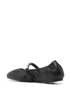 STUART WEITZMAN Goldie Ballerina Shoes - Black