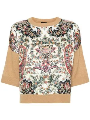 Etro Floral-print Jumper
