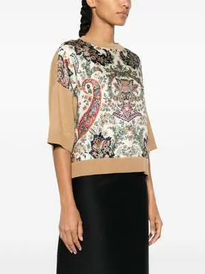 Etro Floral-print Jumper