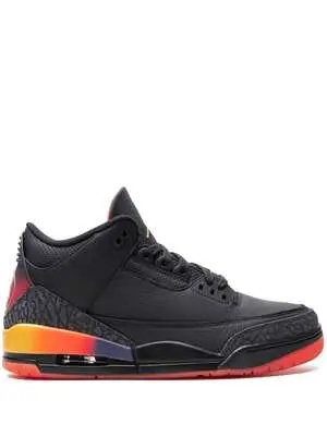 JORDAN X J Balvin Air 3 Rio Sneakers - Black
