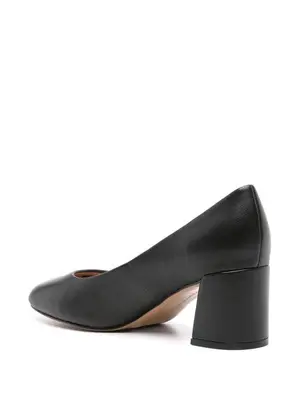 Tommy Hilfiger 60mm Square-toe Leather Pumps