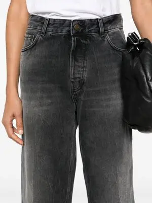 HAIKURE Betty Wide-leg Jeans - Black