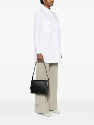 A.p.c. Virginie Leather Shoulder Bag - Black