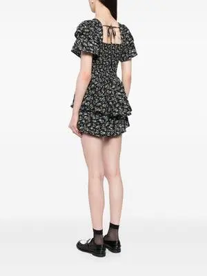 B+AB Floral-print Mini Dress