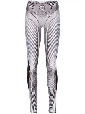Ottolinger X Puma Abstract-print Leggings