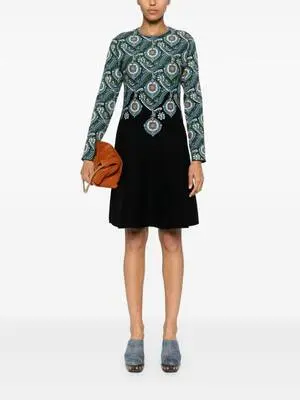 Etro Jacquard-pattern Knitted Dress