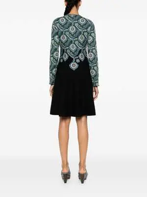 Etro Jacquard-pattern Knitted Dress