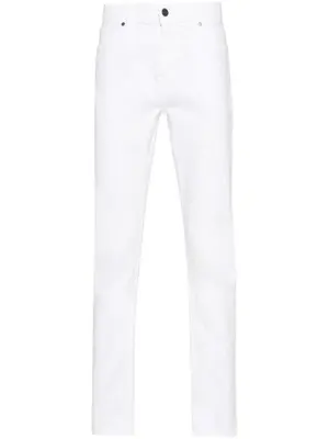 7 For All Mankind Slimmy Mid-rise Slim-cut Jeans