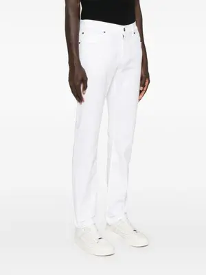 7 For All Mankind Slimmy Mid-rise Slim-cut Jeans