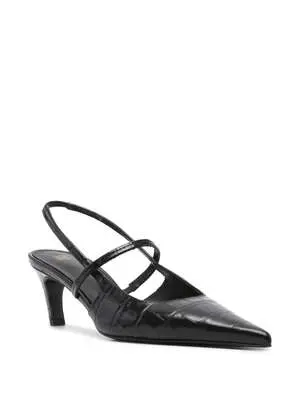 TOTEME 50mm The Sharp Pumps - Black