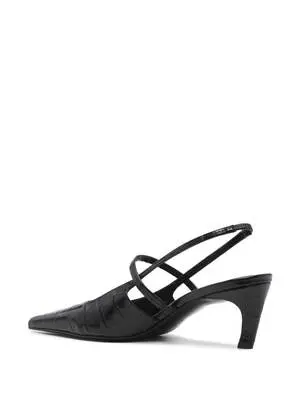 TOTEME 50mm The Sharp Pumps - Black