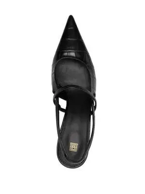 TOTEME 50mm The Sharp Pumps - Black