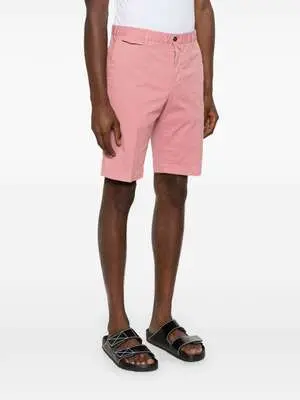 PT TORINO Mid-rise Straight Leg Shorts