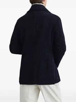Brunello Cucinelli Corduroy Peacoat