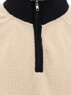 A.p.c. Logo-appliqué Half-zip Sweatshirt