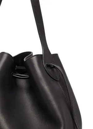 THE ROW The Row Belvedere Bucket Bag - Black