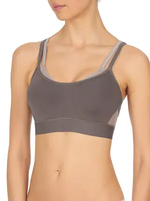 Natori Gravity Underwire Sports Bra Grey Lead