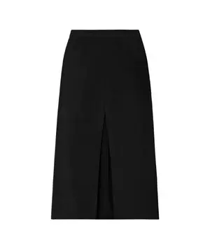 Khaite Fraser Jersey Midi Skirt