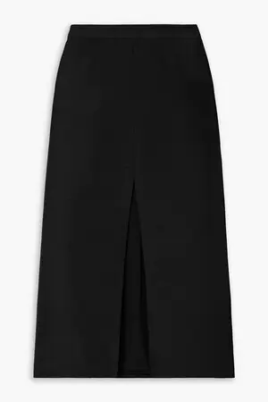 Khaite Fraser Jersey Midi Skirt