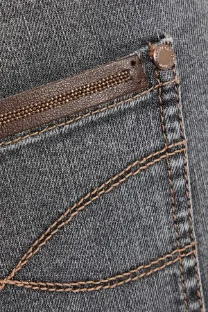 Brunello Cucinelli Bead-embellished Skinny Jeans
