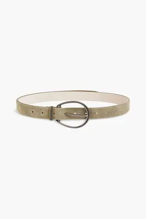Brunello Cucinelli Suede Belt