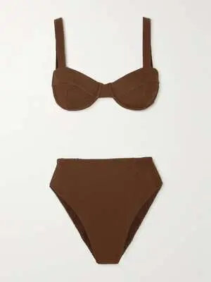 HAIGHT. Gaia Ribbed Underwired Bikini