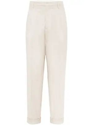 Brunello Cucinelli Pleat-detailing Tapered Trousers