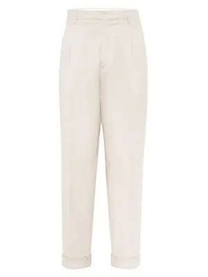 Brunello Cucinelli Pleat-detailing Tapered Trousers