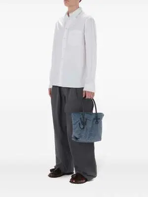 JW Anderson Embroidered-logo Cotton Shirt
