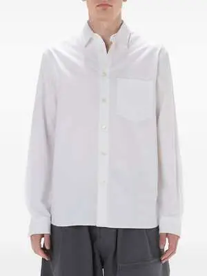 JW Anderson Embroidered-logo Cotton Shirt