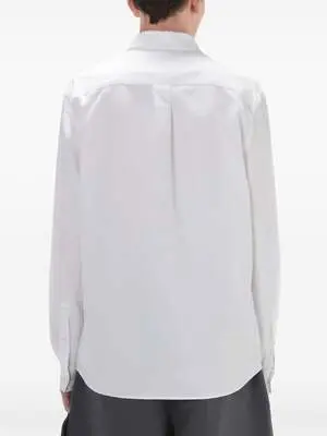JW Anderson Embroidered-logo Cotton Shirt