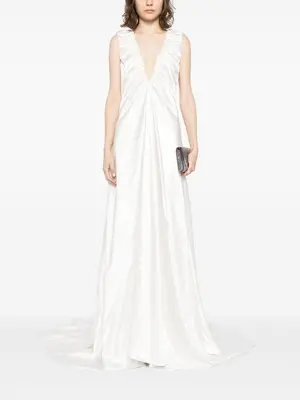 Acler Patterson V-neck Gown