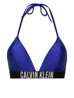 Calvin Klein Underband Triangle Bikini Top - Blue