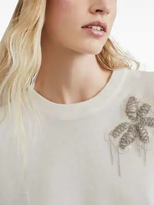 Brunello Cucinelli Embroidered Cashmere Jumper