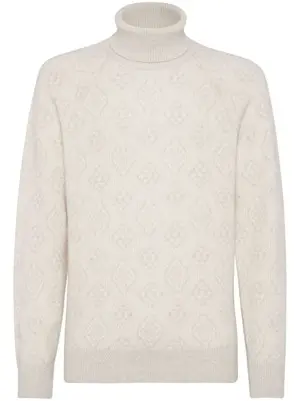 Brunello Cucinelli Roll-neck Long-sleeve Jumper