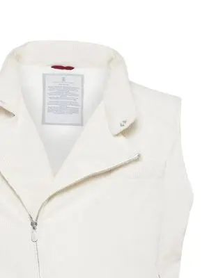 Brunello Cucinelli Padded Corduroy Down Vest