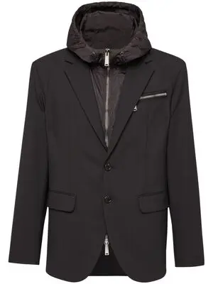 Dsquared2 Single-breasted Hooded Blazer
