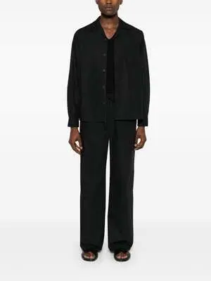 MODES Camp-collar Poplin Shirt