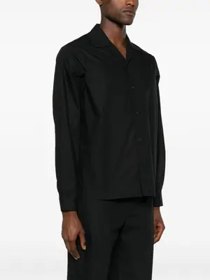 MODES Camp-collar Poplin Shirt