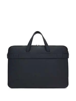 FERRAGAMO Gancini-buckle Leather Laptop Bag