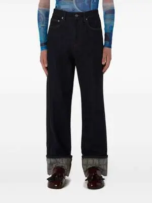 JW Anderson Straight Leg Mid-rise Jeans