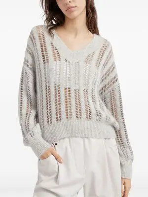 Brunello Cucinelli Open-knit Jumper