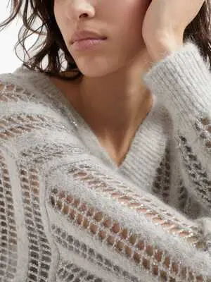 Brunello Cucinelli Open-knit Jumper