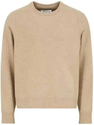 MAISON MARGIELA Crew-neck Wool Sweater - Grey