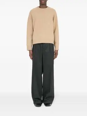 MAISON MARGIELA Crew-neck Wool Sweater - Grey